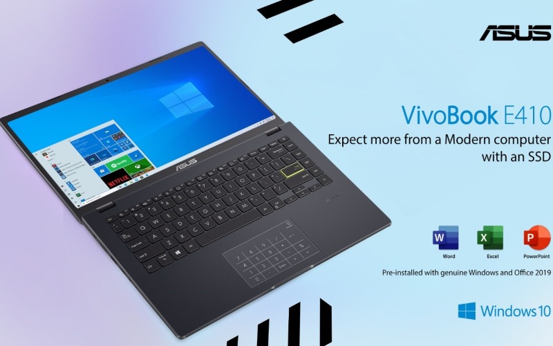 Asus VivoBook E410, Laptop Asus Cocok untuk Sekolah Online - Harianjogja.com