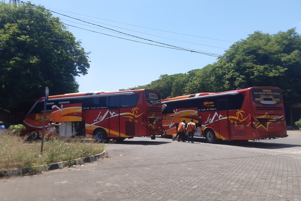 Jelang Natal, Penumpang Bus di Terminal Giwangan Meningkat ...