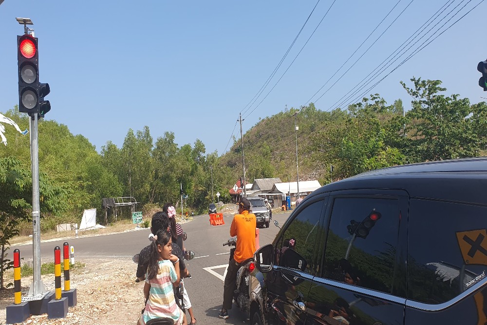 Masuk Jalur Rawan, Dua Persimpangan JJLS Gunungkidul Dipasangi APILL ...